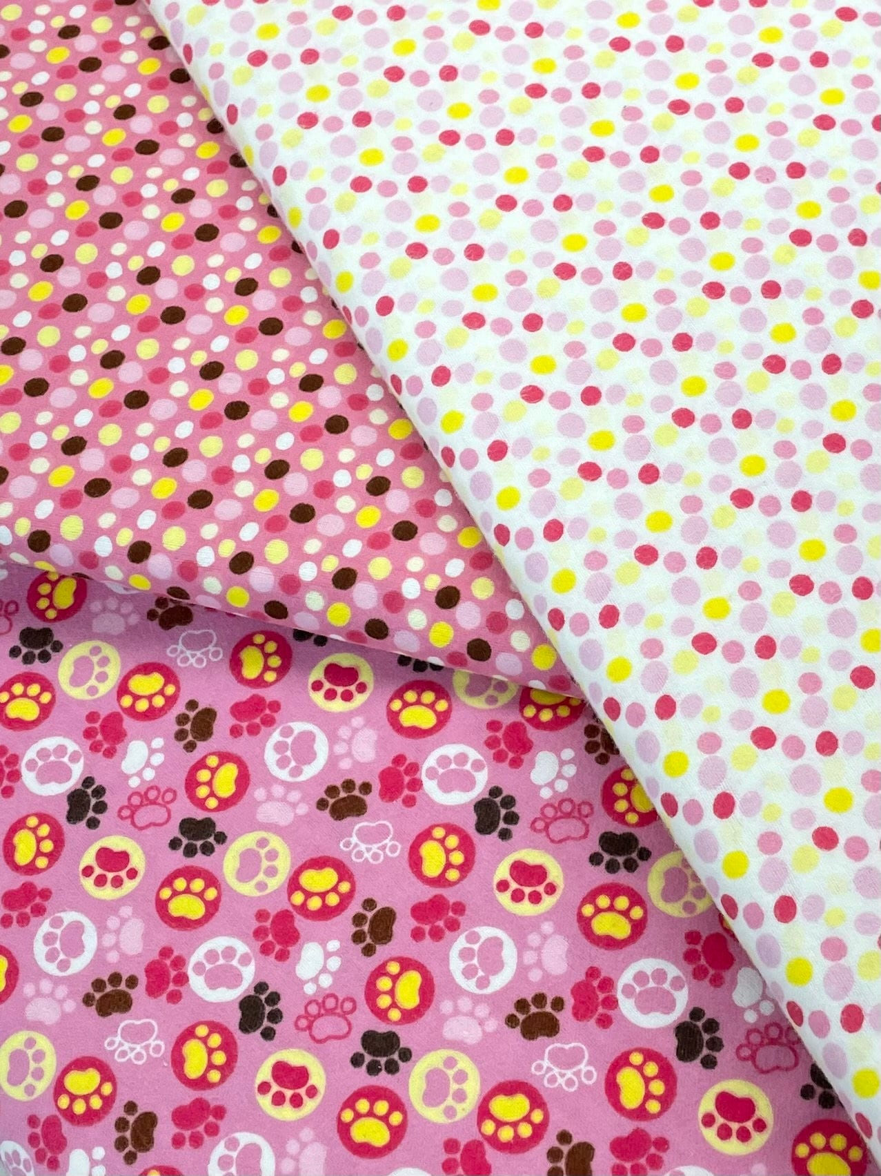 Cuddle Teddy Bear Paw Prints Pink Yellow Brown Teddybear - Etsy