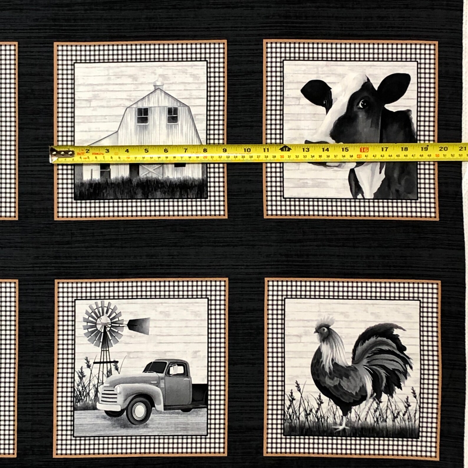 Buttermilk Farmstead 12 Picture Panel Cow Chicken Barn - Etsy