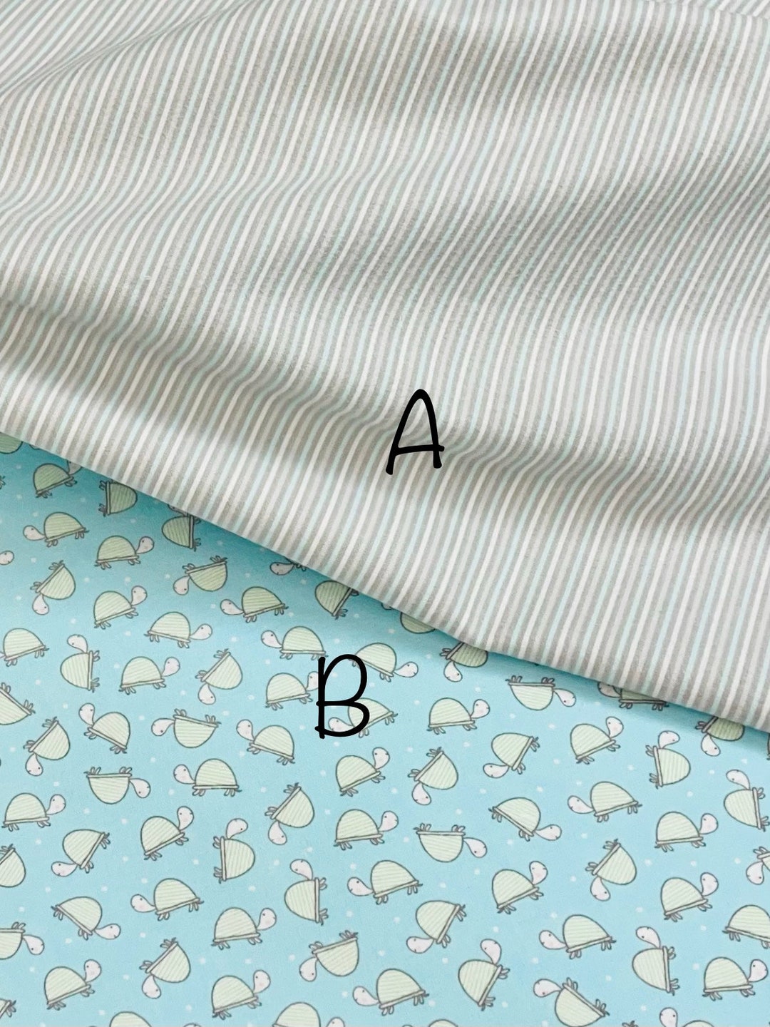 Doodle Baby Flannel by Benartex 13224FB-84 Turtle Love, 13230F-82 Dream ...