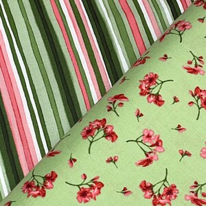 Prose White Green Pink, Flowers, Stripes, Summer Spring Flower Garden ...