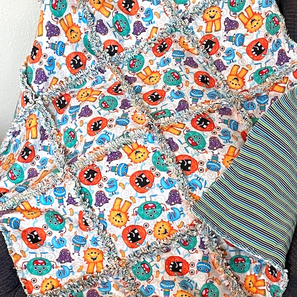 Monster Quilt - Etsy