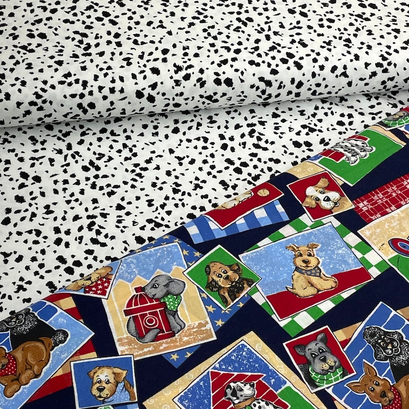 Dog Fabric - Etsy