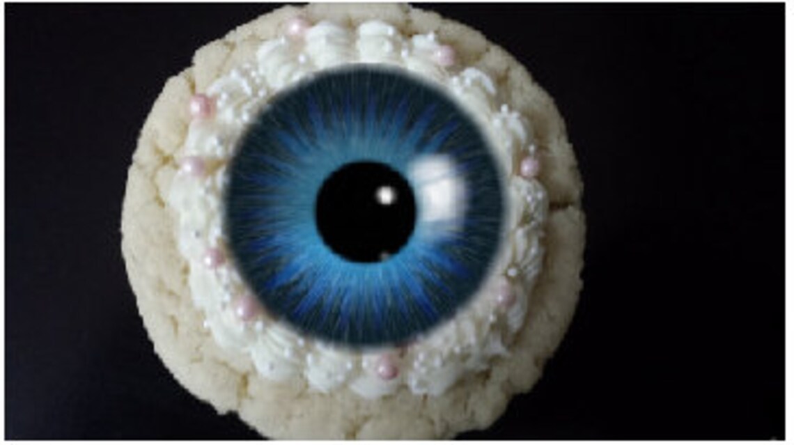 Eyeball, Eyes, Halloween, Cupcake or Cookie Toppers, Wafer Paper, Party ...