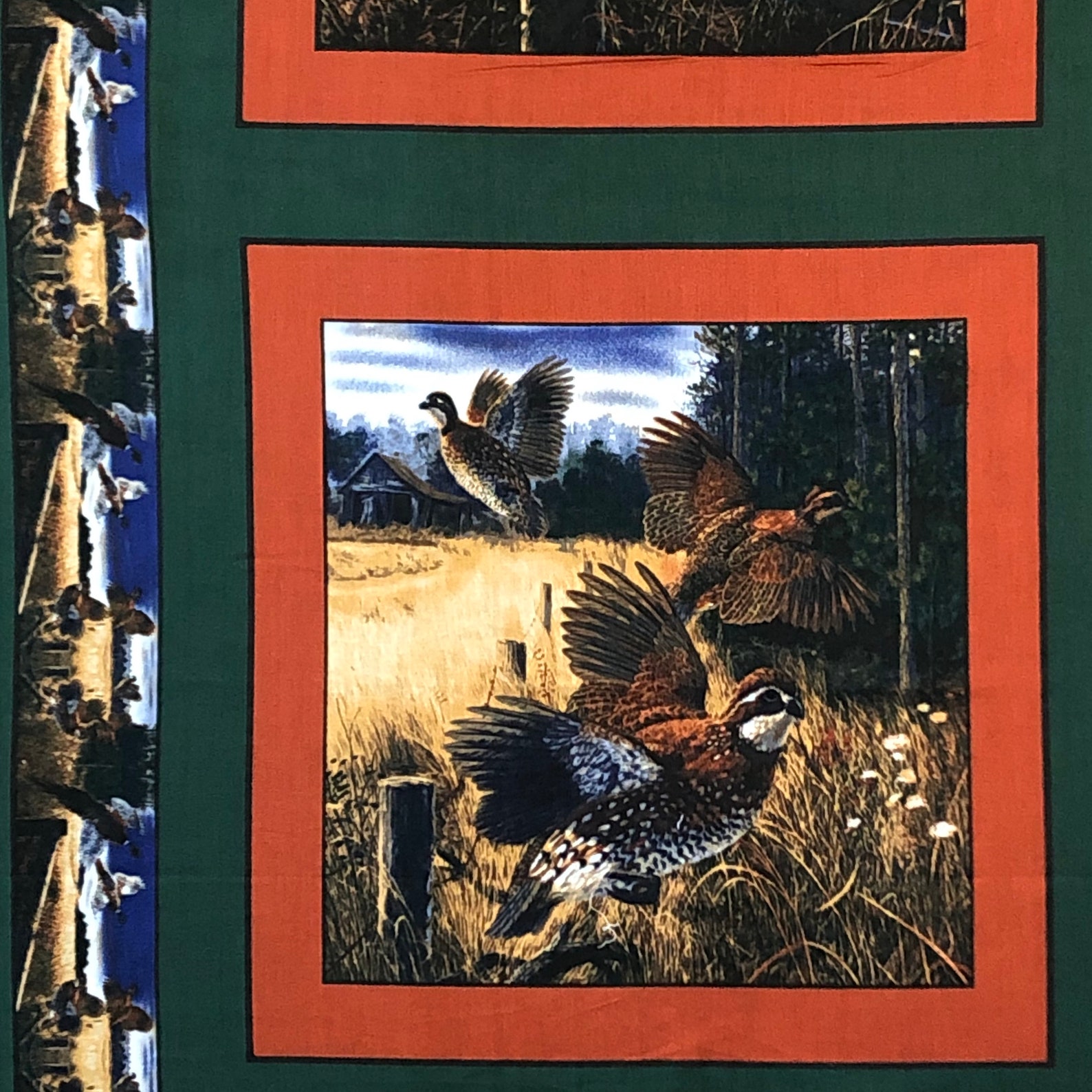 Pheasant Fabric Panel Beautiful Pheasant Bird Wildlife - Etsy