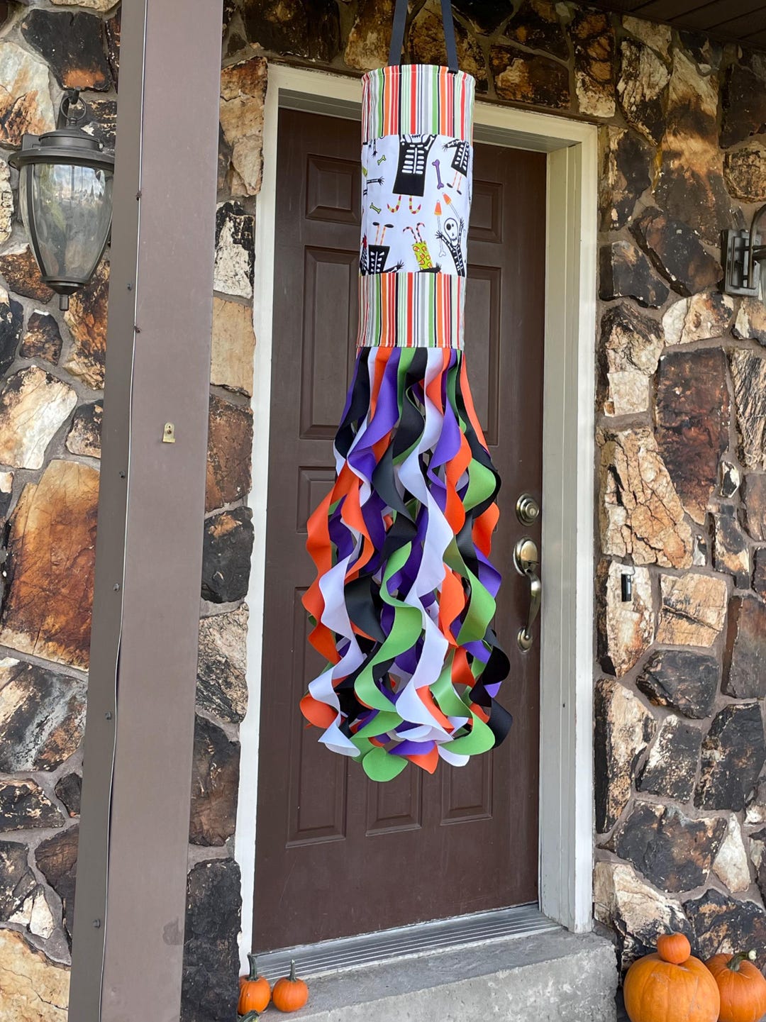 Halloween Decoration, Windsock, Skeleton, Spider, Bones Bat, Garland ...