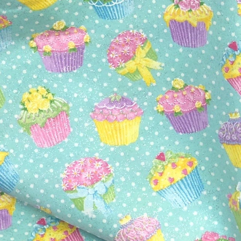 Cupcake Fabric by the Yard - Etsy