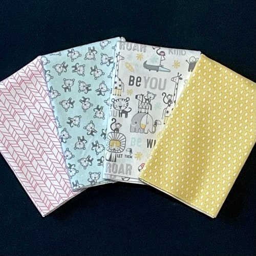 Snuggle in the Jungle Flannel Snuggle Flower Dot Fabric - Etsy