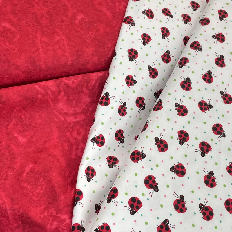 Ladybug Fabric - Etsy