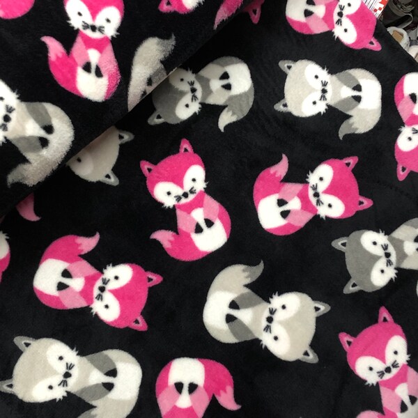 Fox Fabric - Etsy