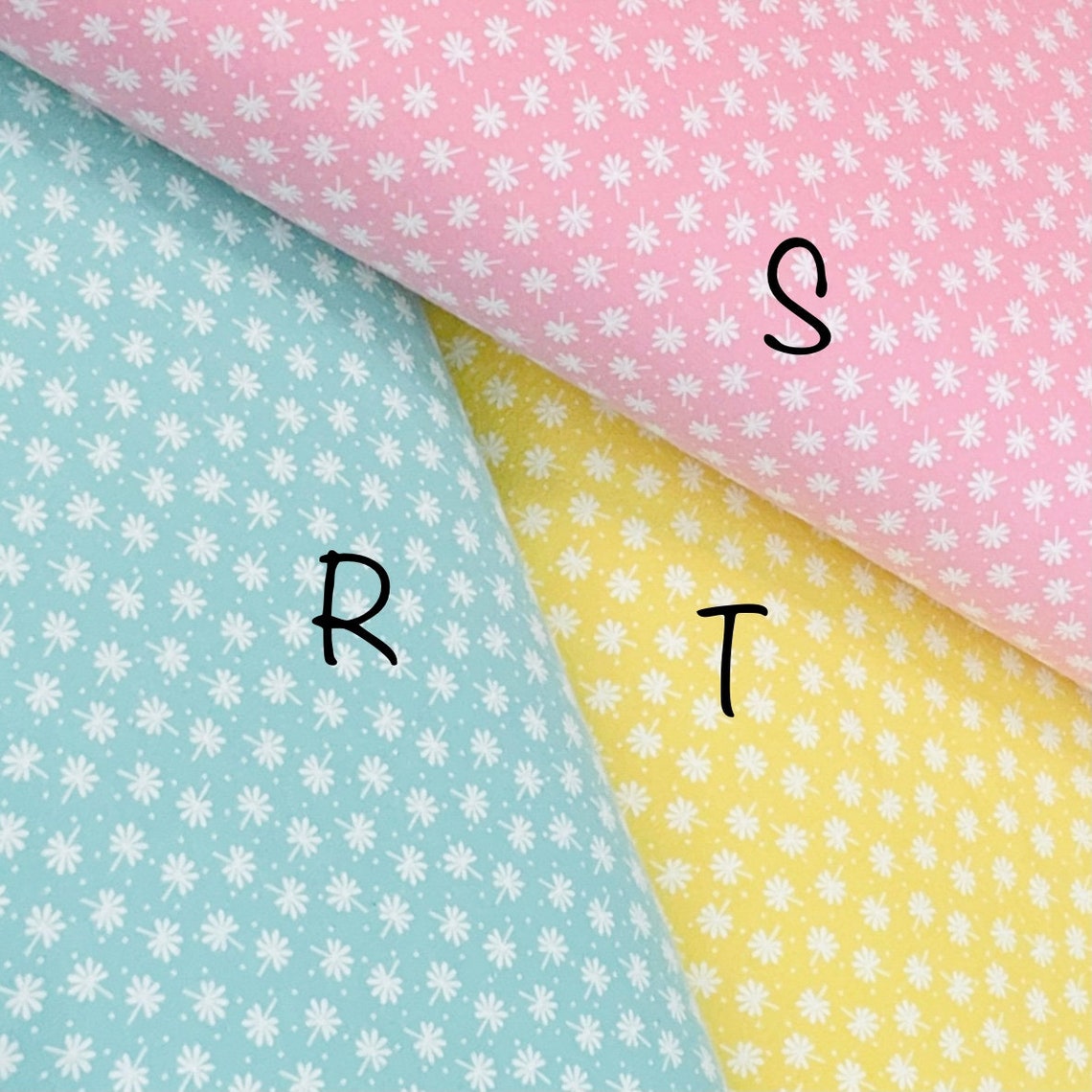 Snuggle in the Jungle Flannel Snuggle Flower Dot Fabric - Etsy