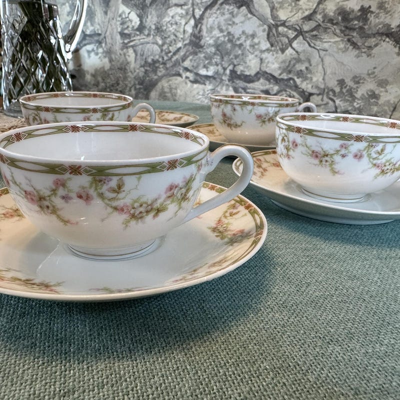 Antique Haviland Saucer - Etsy