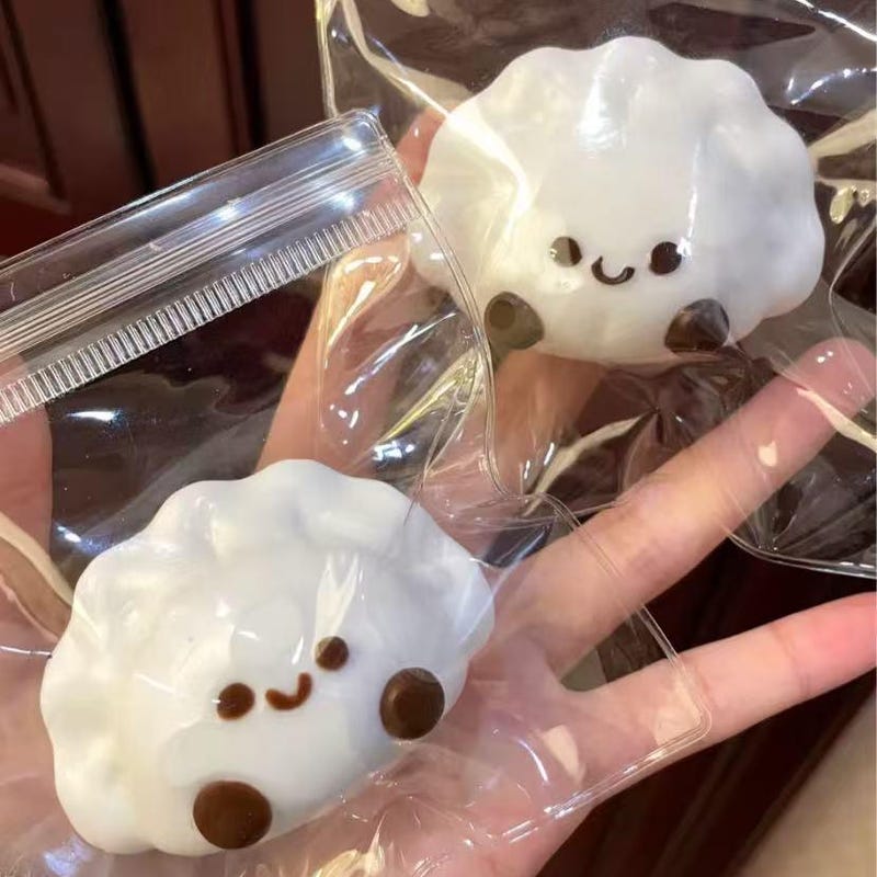 Squishy Dumpling Toys - Etsy