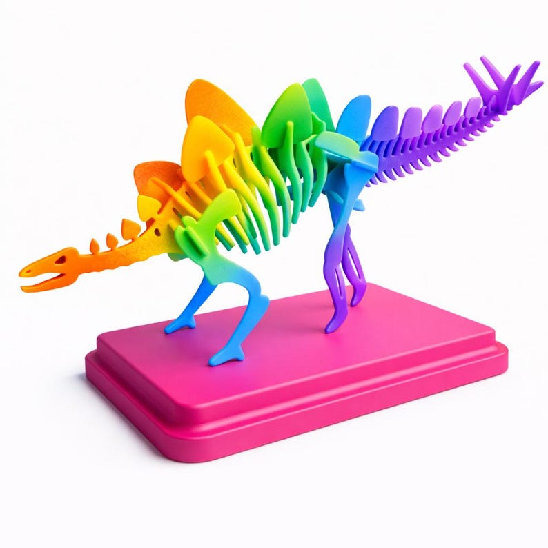 10+ Dinosaur Kit Cards STL Pack - 3D Print Dino Puzzle - Digital ...