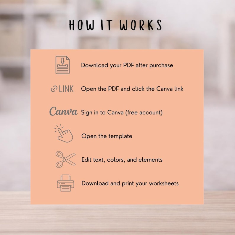 Editable Visual Schedule Chart for Kids, ADHD Autism Daily Routine ...