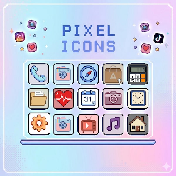 Pixel Art 32x32 - Etsy