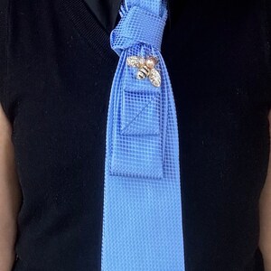 Light Blue Woven Tie - Etsy