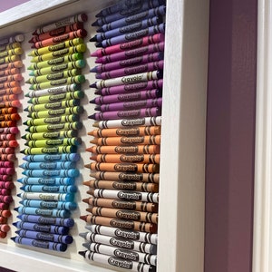 Crayola Crayon Shadowbox Frame 11" X 14" - Teacher Gift - Classroom ...