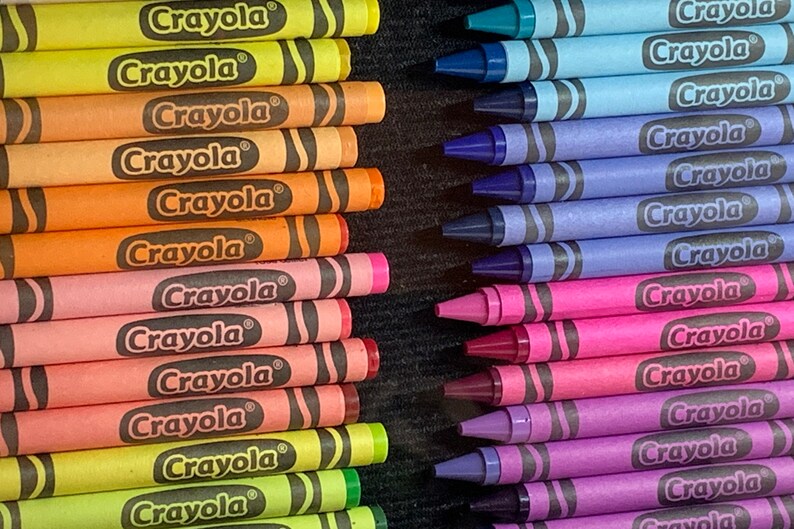 Crayola Crayon Shadowbox Frame - Teacher Gift - Classroom Decor - Wall ...