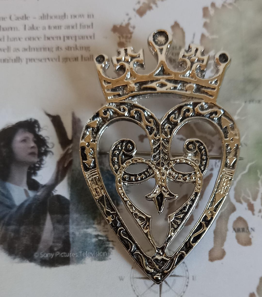 Scottish Vintage Brooch, Luckenbooth, Wedding Gift Murtagh Outlander ...