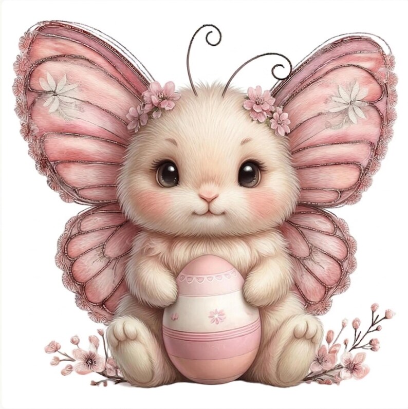 Spring Animals Clipart PNG Bundle | 11 Watercolor Baby Lamb Bunny Fox ...