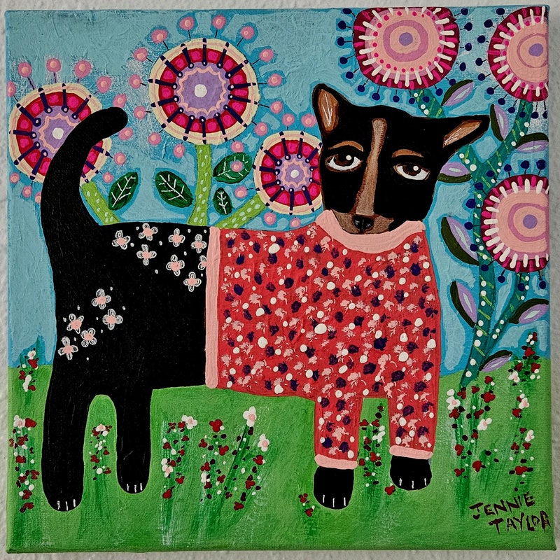 Whimsical Folk Art - Etsy