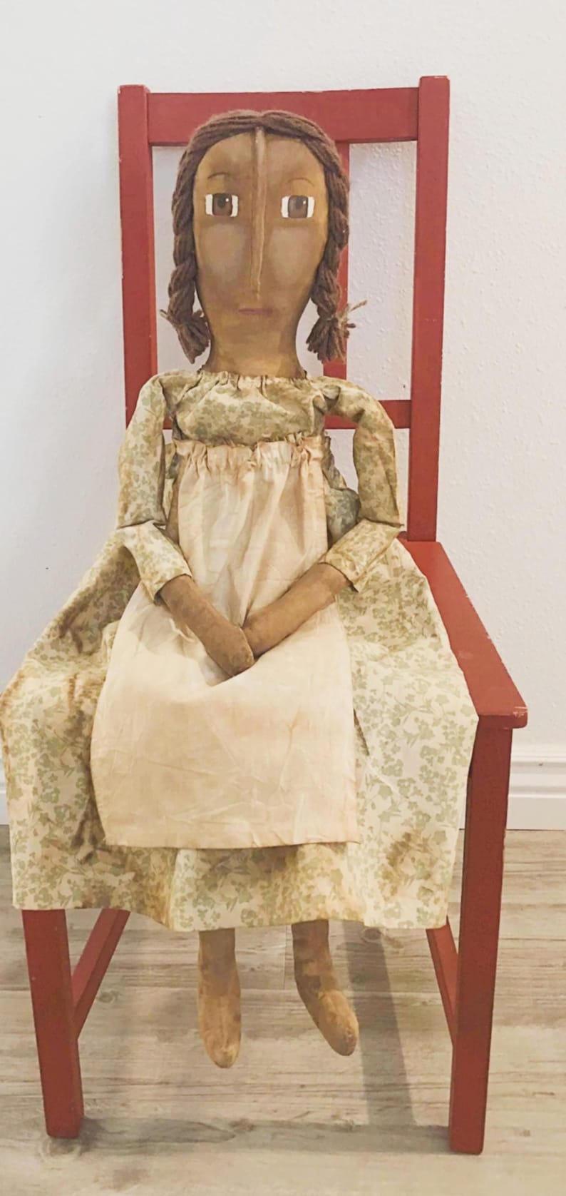 BLANK Doll Body, Primitive Decor, Cloth Doll - Etsy