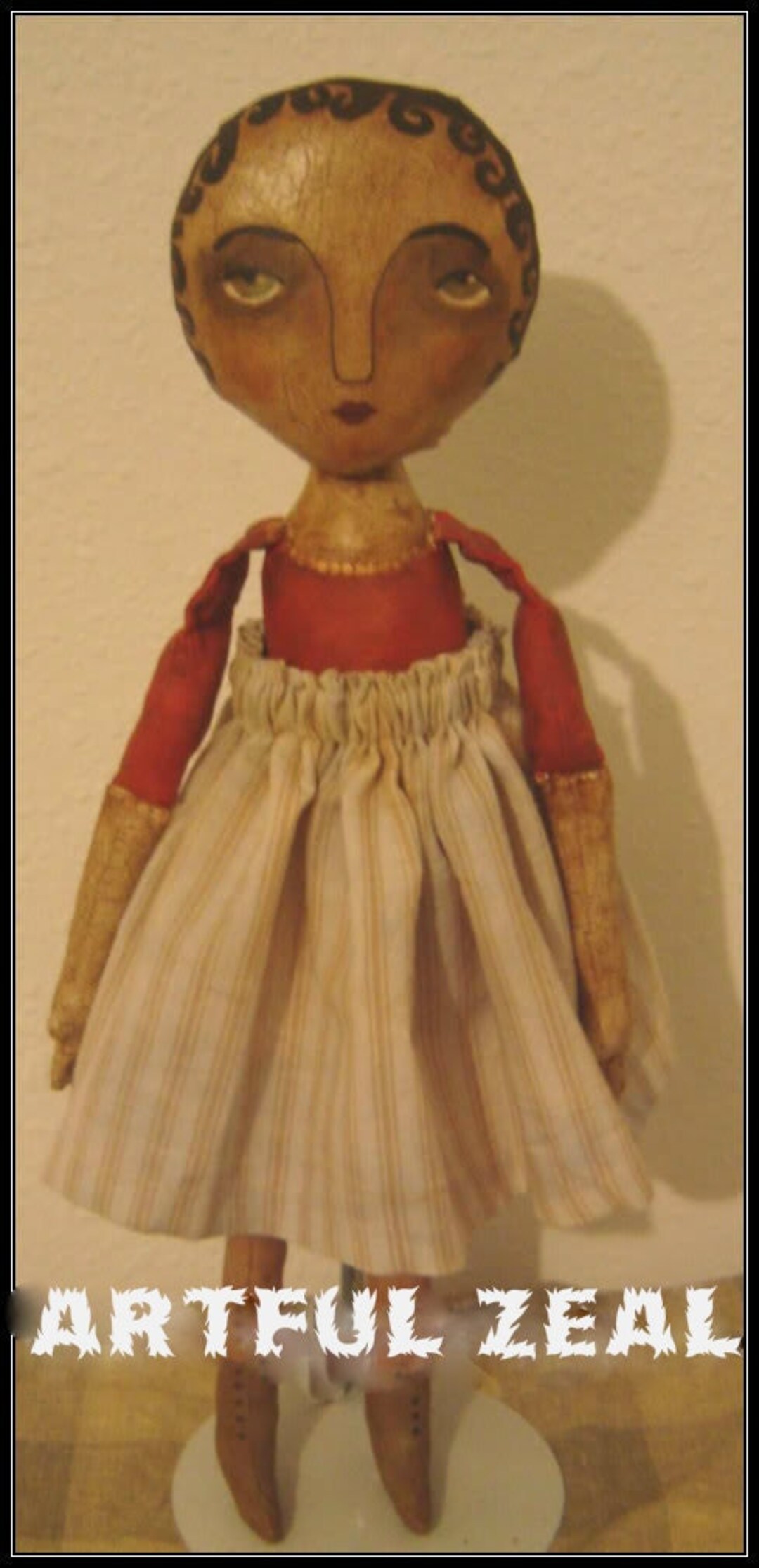 Cloth Doll Pattern, Art Doll Pattern, Download, Digital Pattern, Folk ...