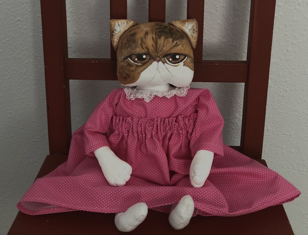 Made to Order Doll, Custom Pet Portrait, Primitive Doll, Folk Art Doll ...