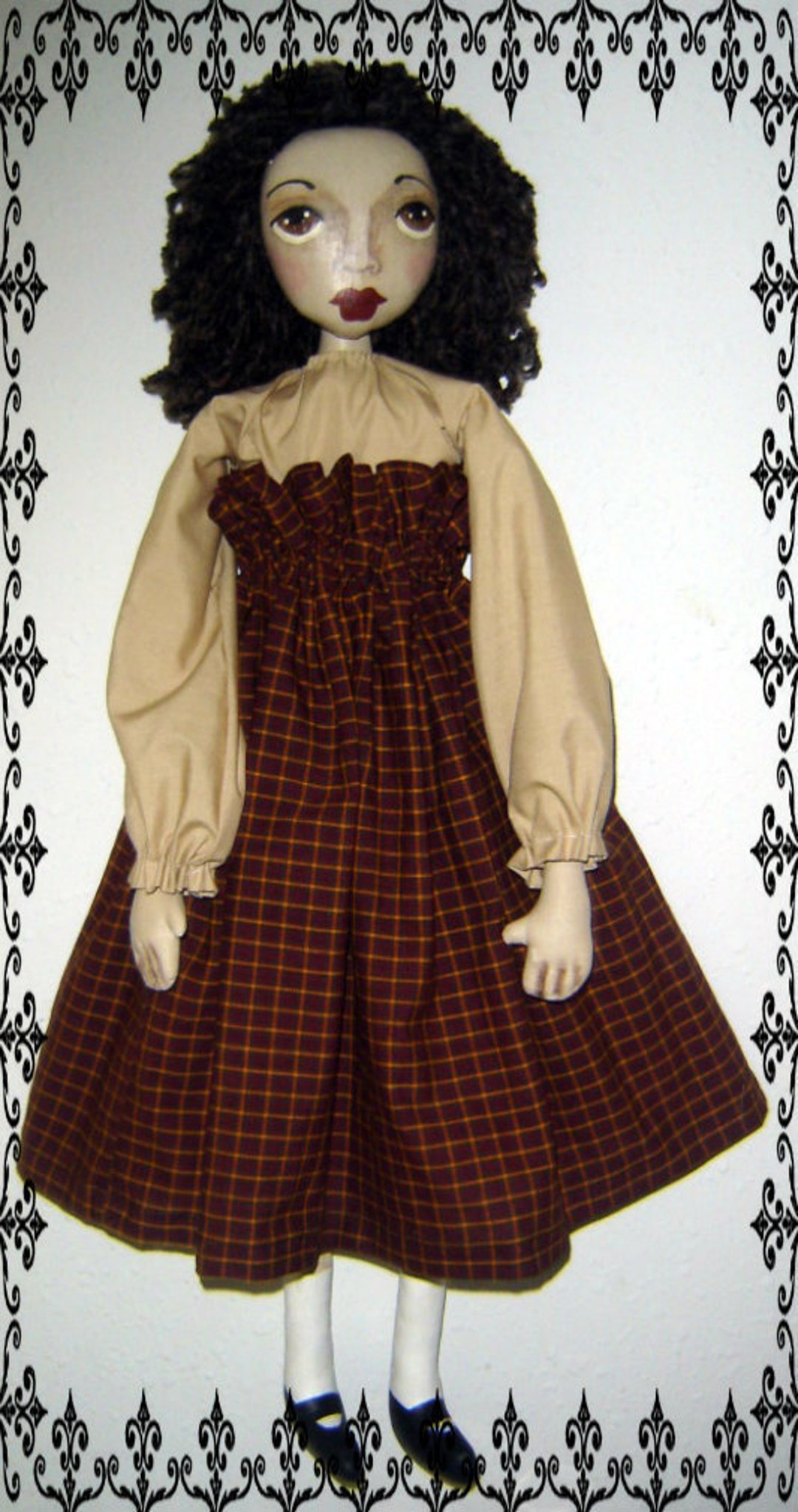 MAILED Pattern, Primitive Doll Pattern, Farmhouse, Country Decor, Boho ...