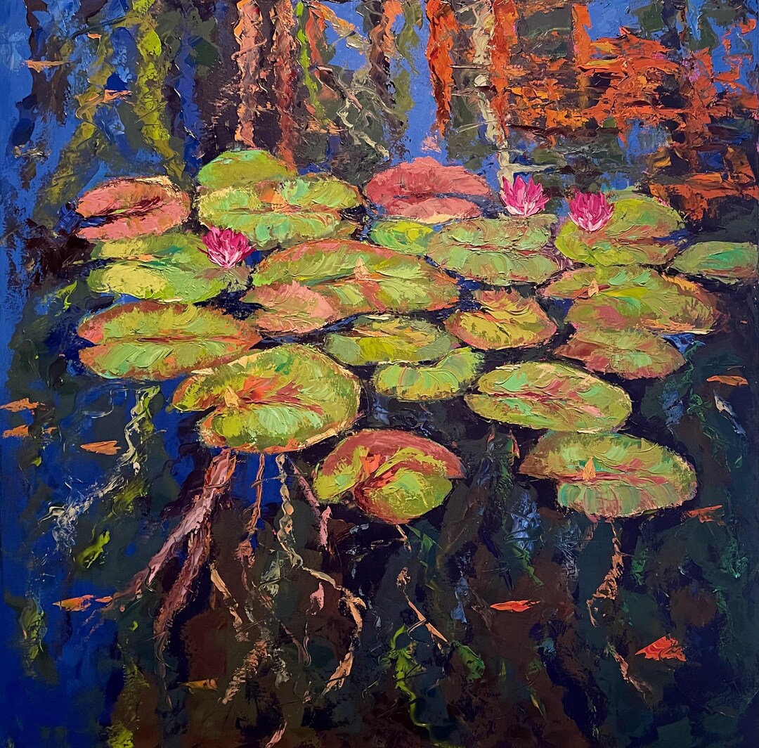 Lily Pads / Duke Gardens, Durham, North Carolina / Giclee Landscape ...