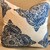 Green, Pink and Aqua and Ivory Floral Pillow Cover / Designer Hamilton ...