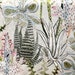 Green, Pink and Aqua and Ivory Floral Pillow Cover / Designer Hamilton ...