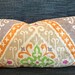 Green, Pink and Aqua and Ivory Floral Pillow Cover / Designer Hamilton ...
