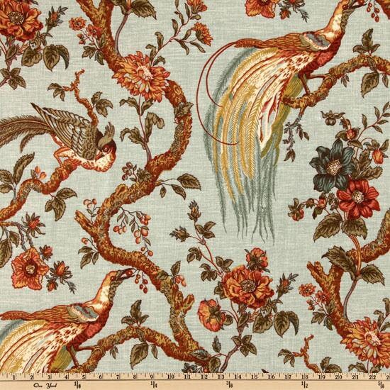 Teal Rust and Green Bird Floral Pillow Covers / Designer - Etsy Teal Rust and Green Bird Floral Pillow Covers / Designer - Etsy