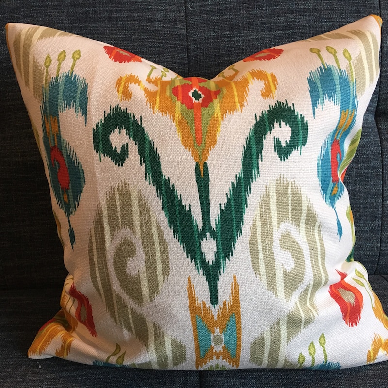 Ikat Pillows - Etsy