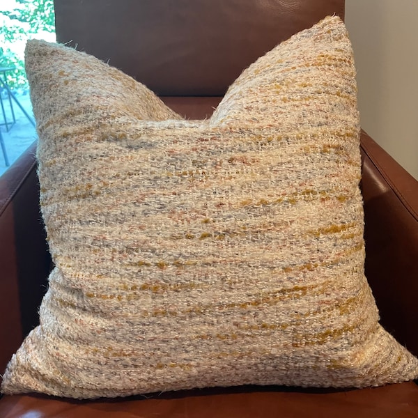 Grey Gold Pillow - Etsy