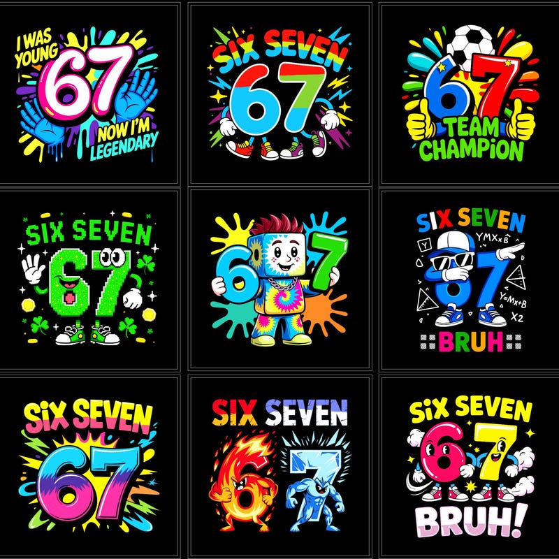 67 Stickers - Etsy