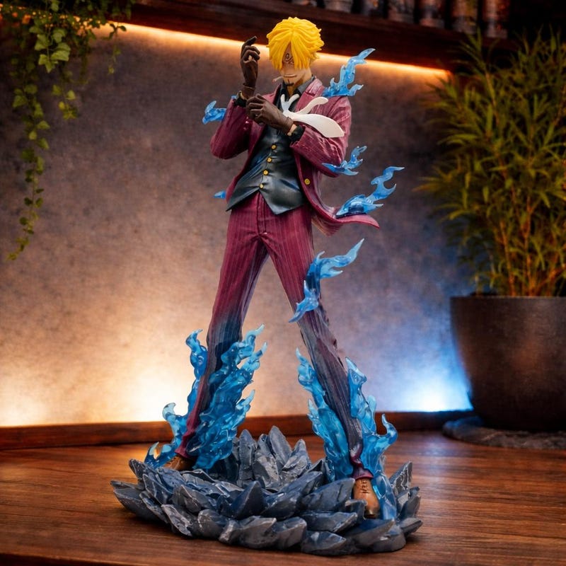 One Piece Sanji Statue - Etsy