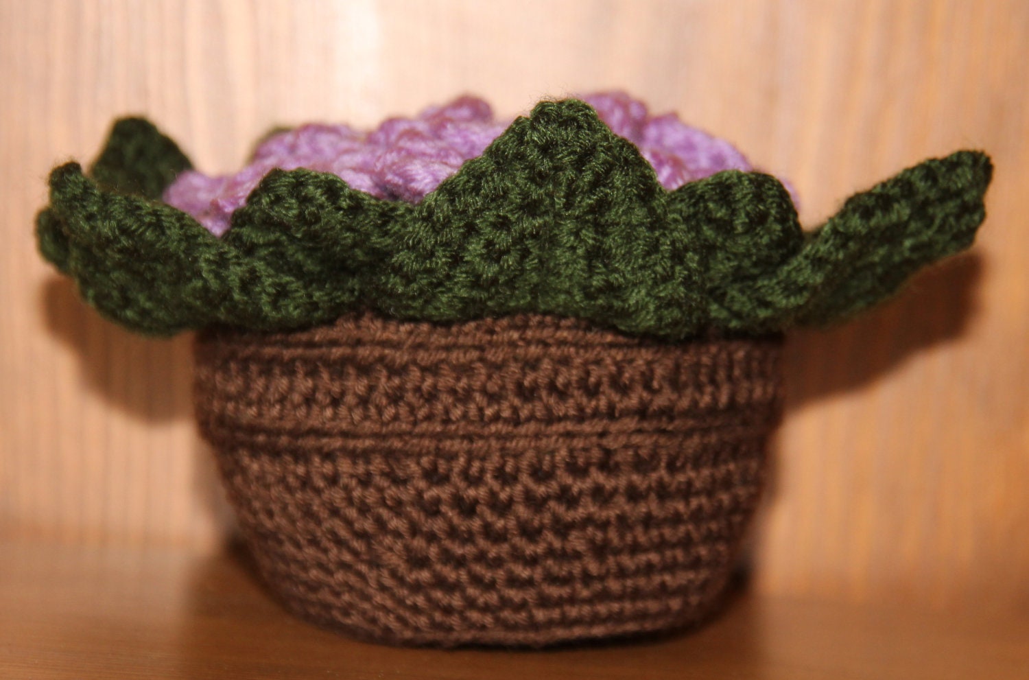 African violet crochet pattern in PDF | Etsy