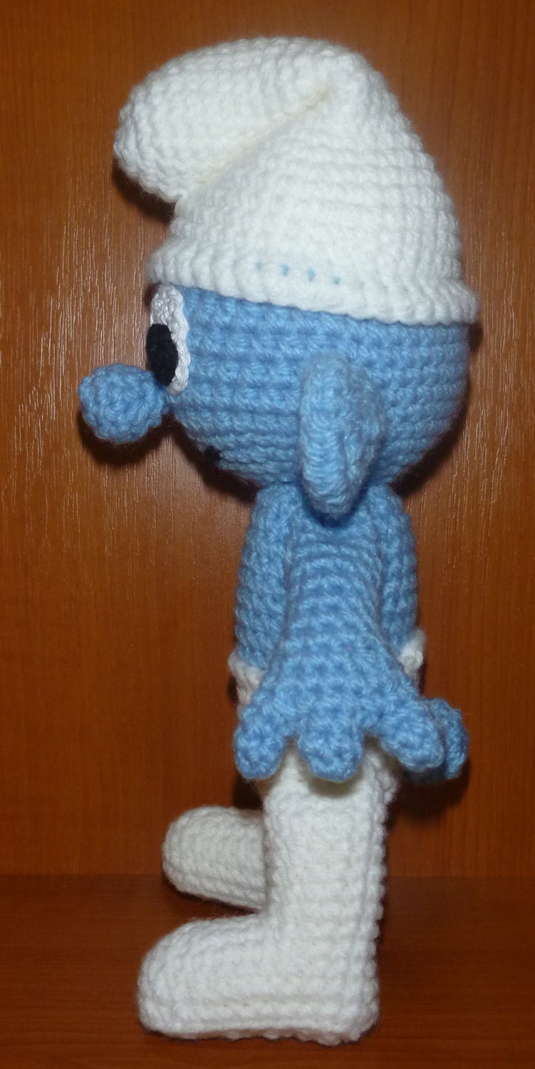 Crochet Smurf Pattern in PDF - Etsy