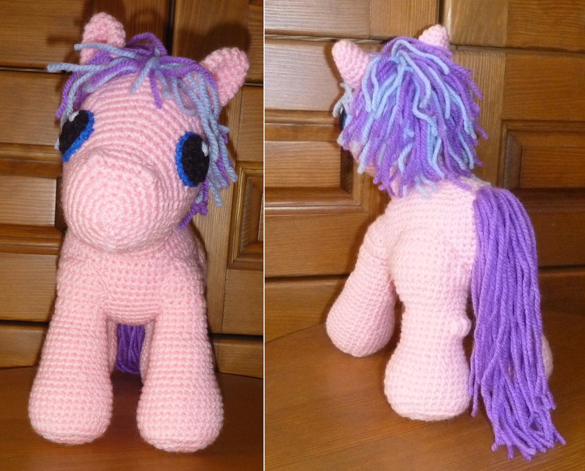 Pony Crochet Pattern | Etsy