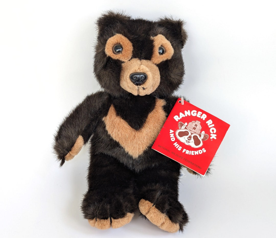 NWT 1992 Vintage RANGER RICK "cubby Bear" Plush Toy- National Wildlife ...