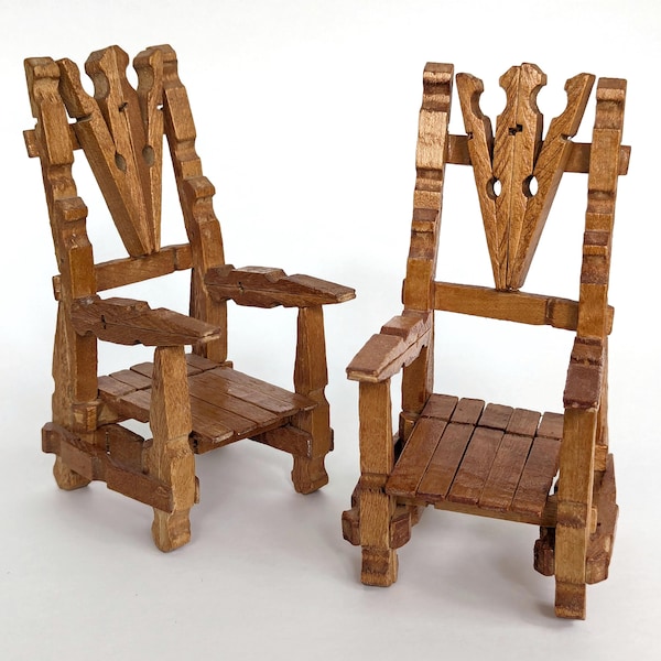 Clothespin Chairs - Etsy