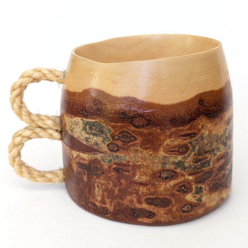 Wooden Mug - Etsy