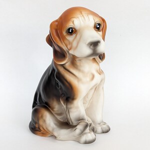 Vtg. 8 Tall Ceramic Beagle Figurine Made in Japan Original Kmart Canada ...