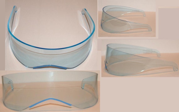 Anime cosplay costume wrap visor glasses | Etsy
