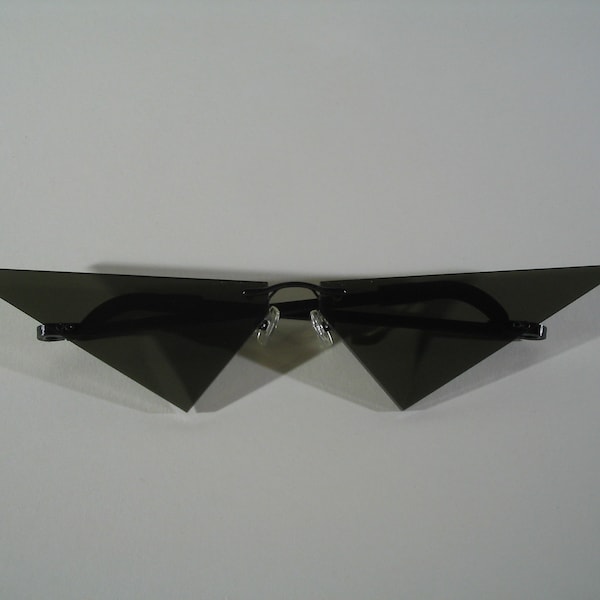 Pointy Glasses - Etsy