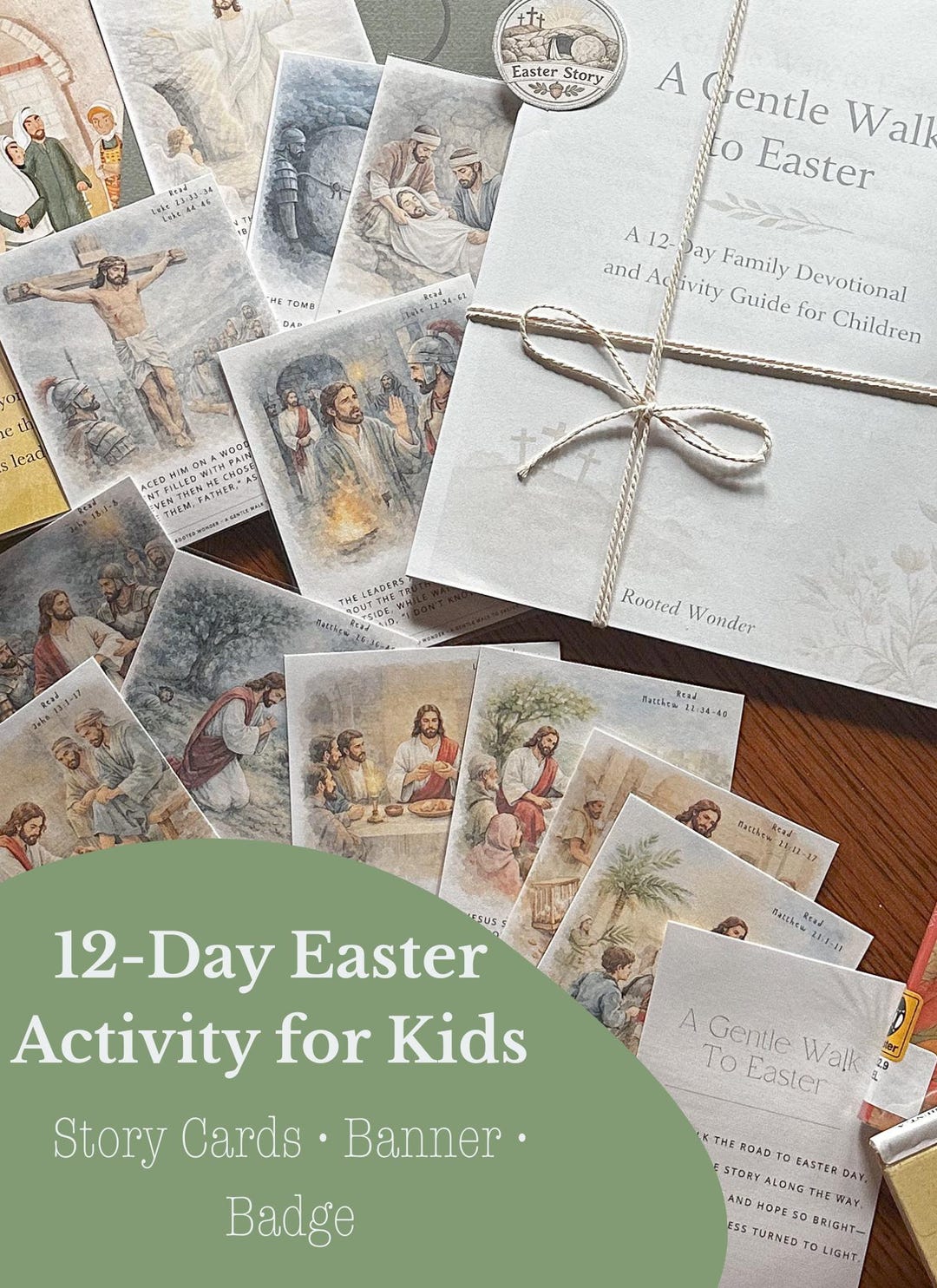 Christian Easter Unit for Kids | Holy Week Printable | Easter Story ...