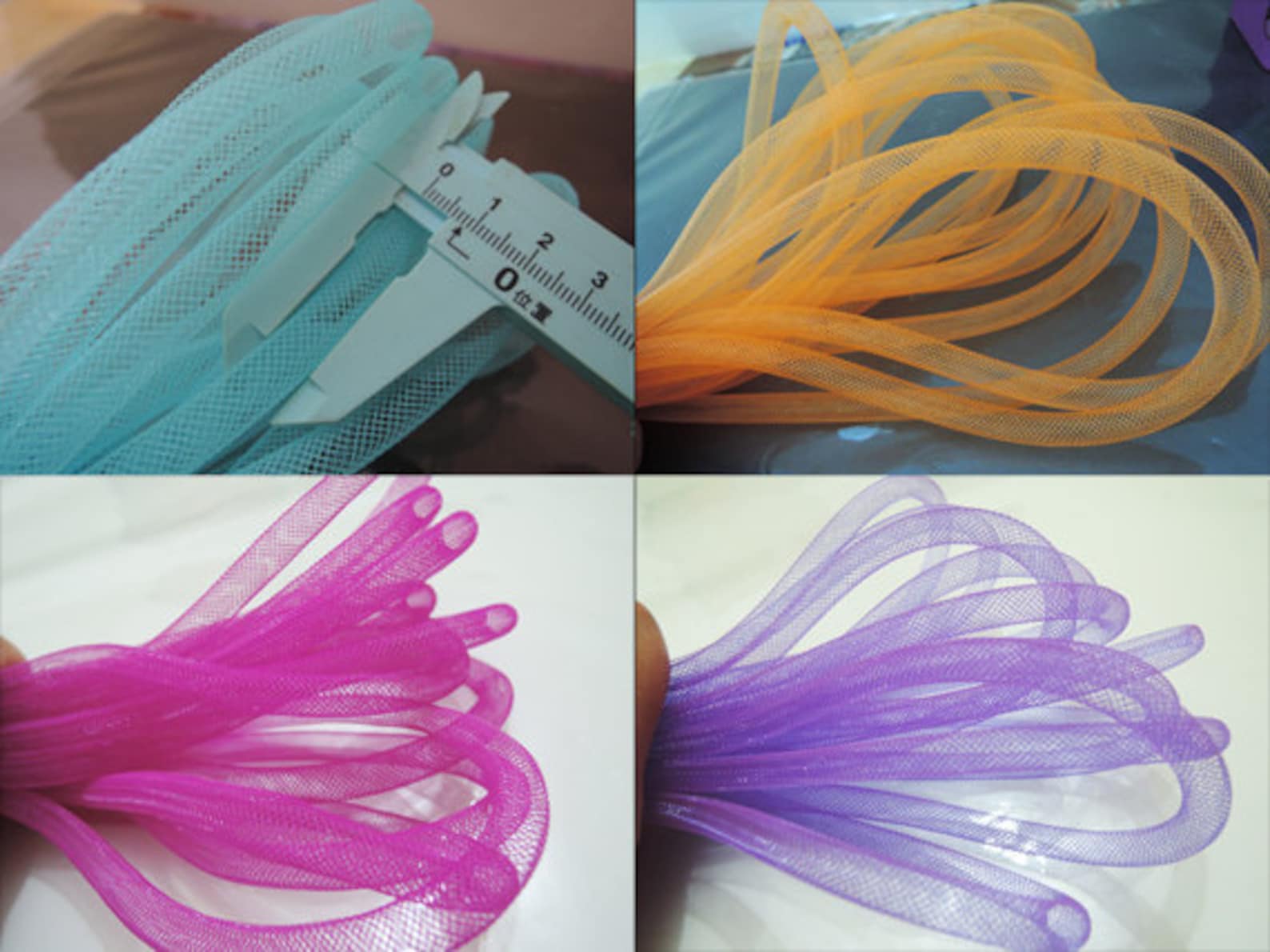 2 Yards of 8 Mm Width Horsehair ( Crin ) Tube Crinoline for Hair ...