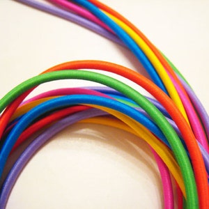 6 Yards of Rainbow Colorful Red Orange Yellow Green Blue Purple Round ...